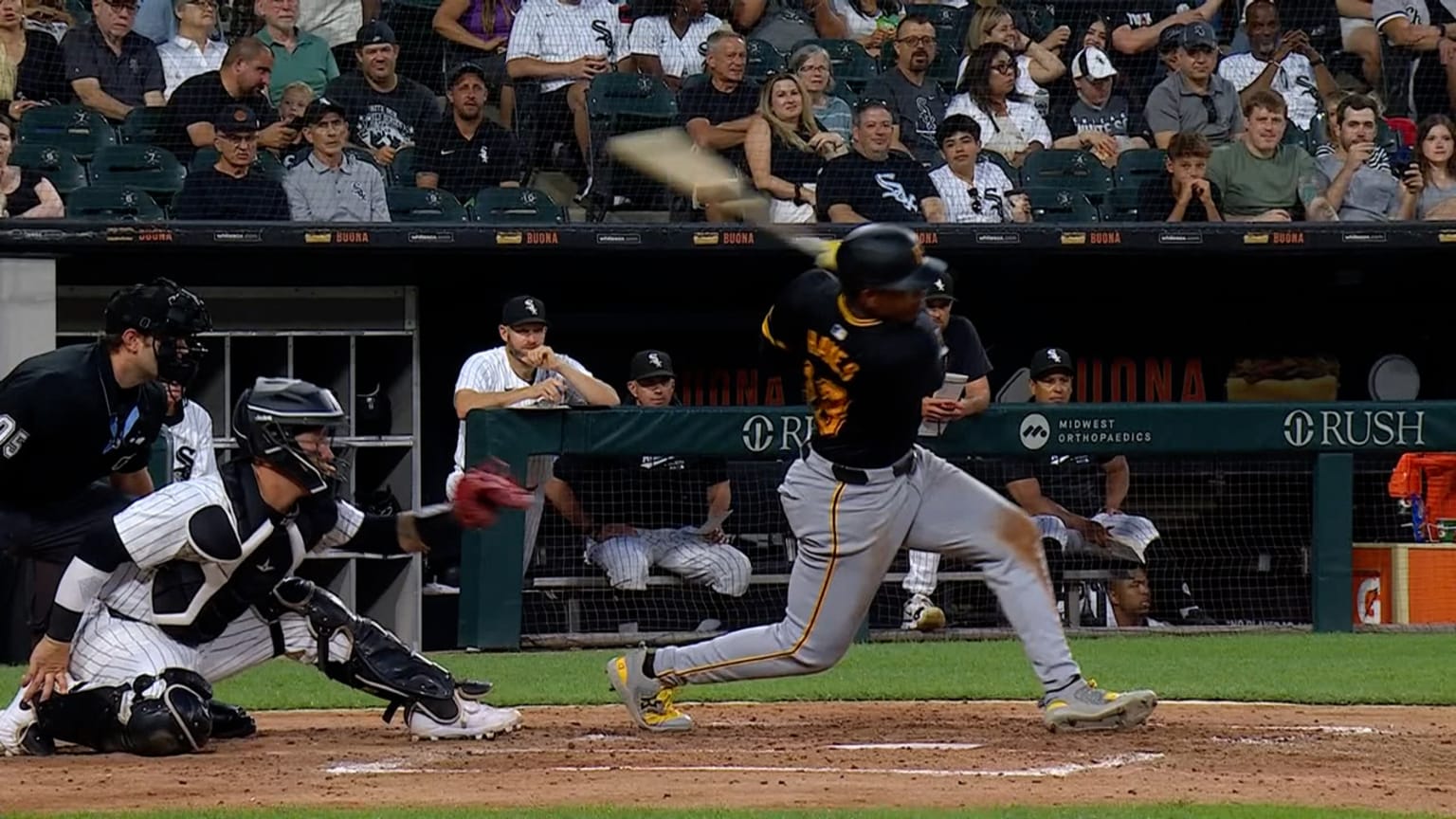Ke'Bryan Hayes remolca con un sencillo | 12/07/2024 | Los Pirates de ...
