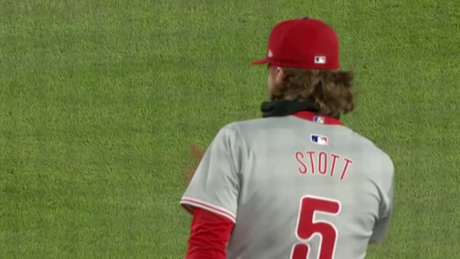 Bryson Stott makes a smooth sliding play | 04/05/2024 | Philadelphia ...