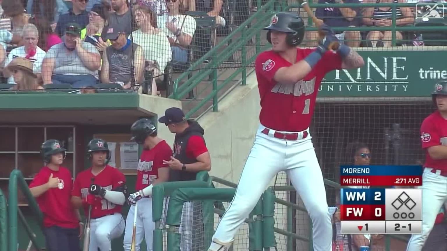 Jackson Merrill racks up four hits for Fort Wayne | 07/05/2023 | San ...