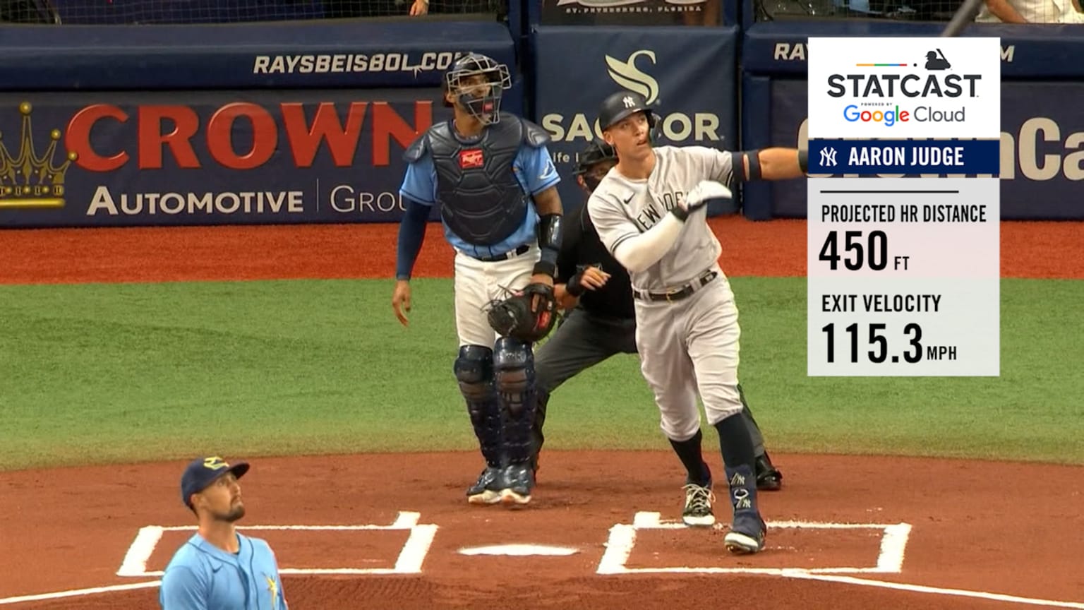 Aaron Judge crushes 450-foot home run vs. the Rays | 09/04/2022 | MLB.com