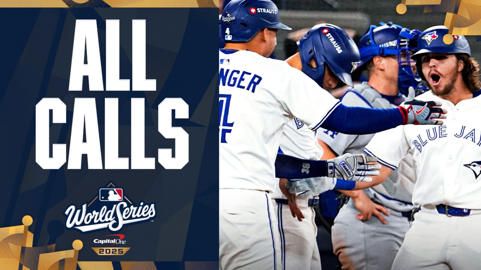 Every call of Addison Barger's grand slam in Game 1 | 10/25/2025 | MLB.com
