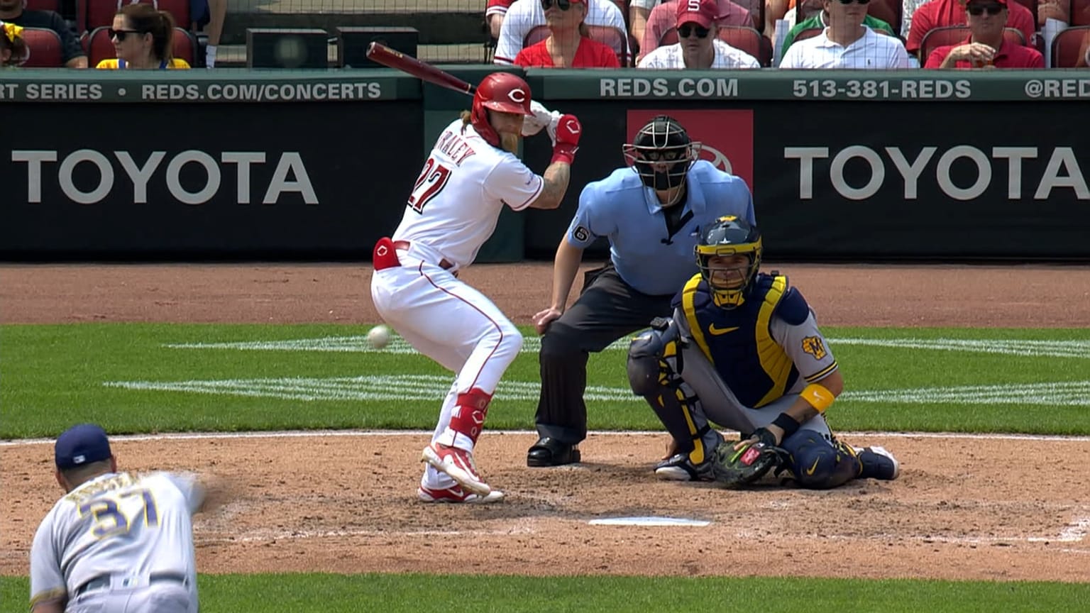 Jake Fraley on improving, Reds' potential in 2024 | 02/07/2024 ...