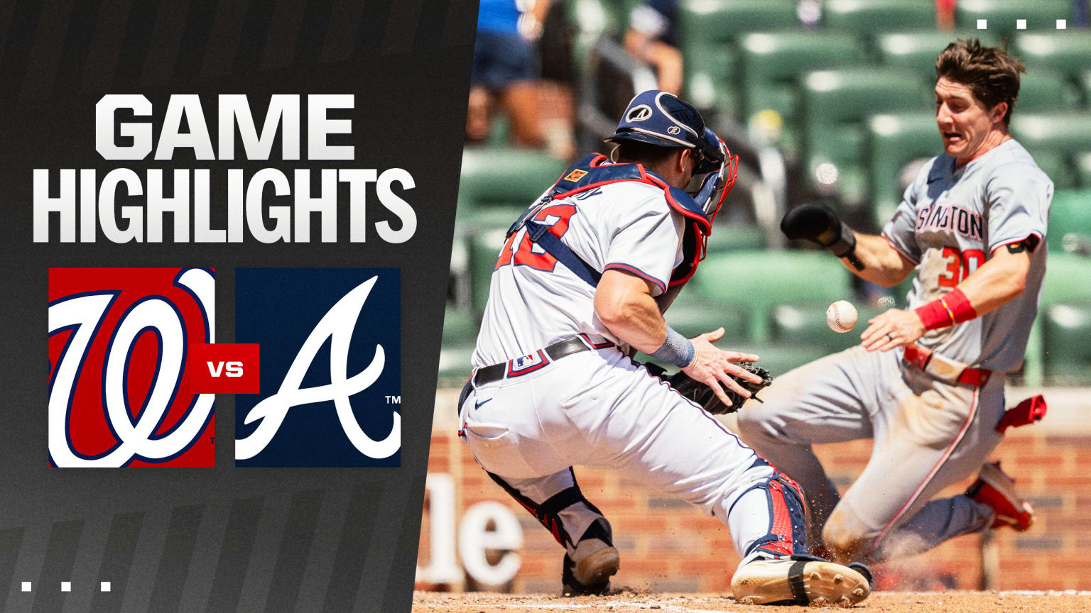 Nationals vs. Braves Highlights | 08/25/2024 | Atlanta Braves