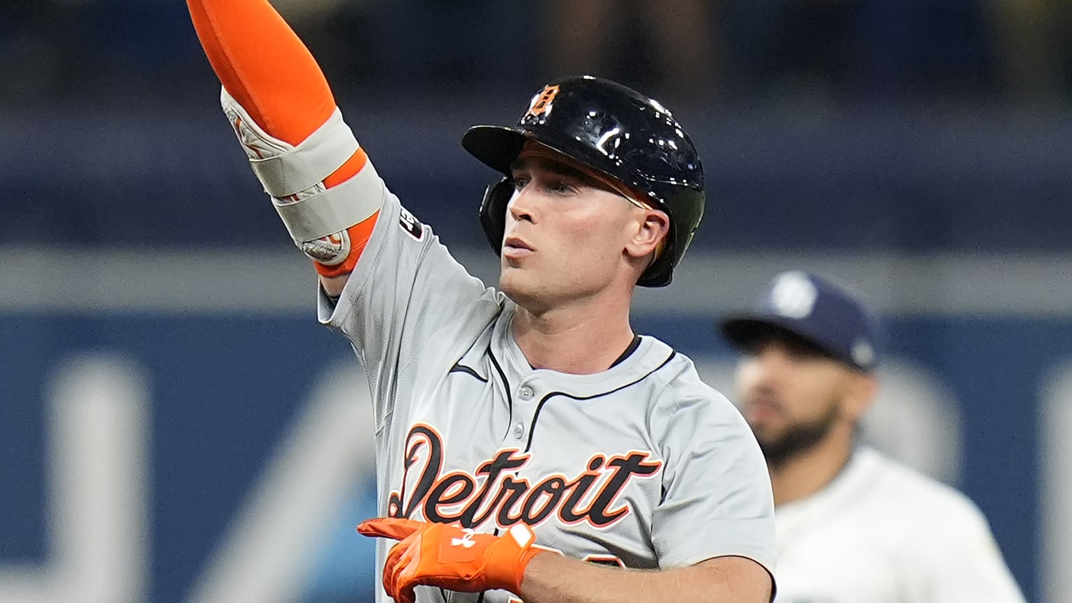 Kerry Carpenter hits an RBI double | 04/22/2024 | Detroit Tigers