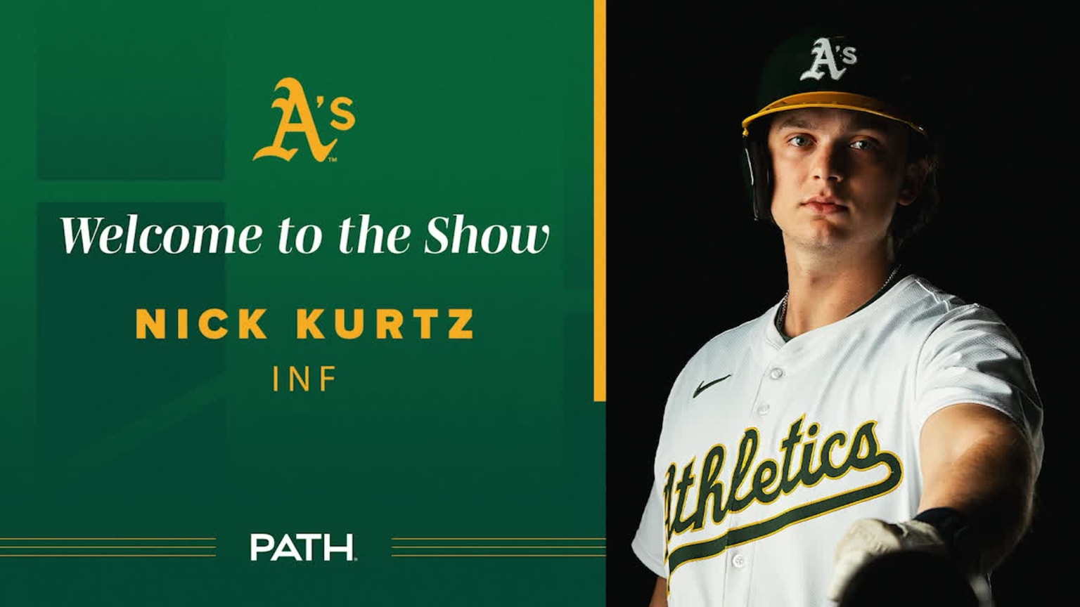 Welcome to the Show, Nick Kurtz! | 04/23/2025 | Athletics