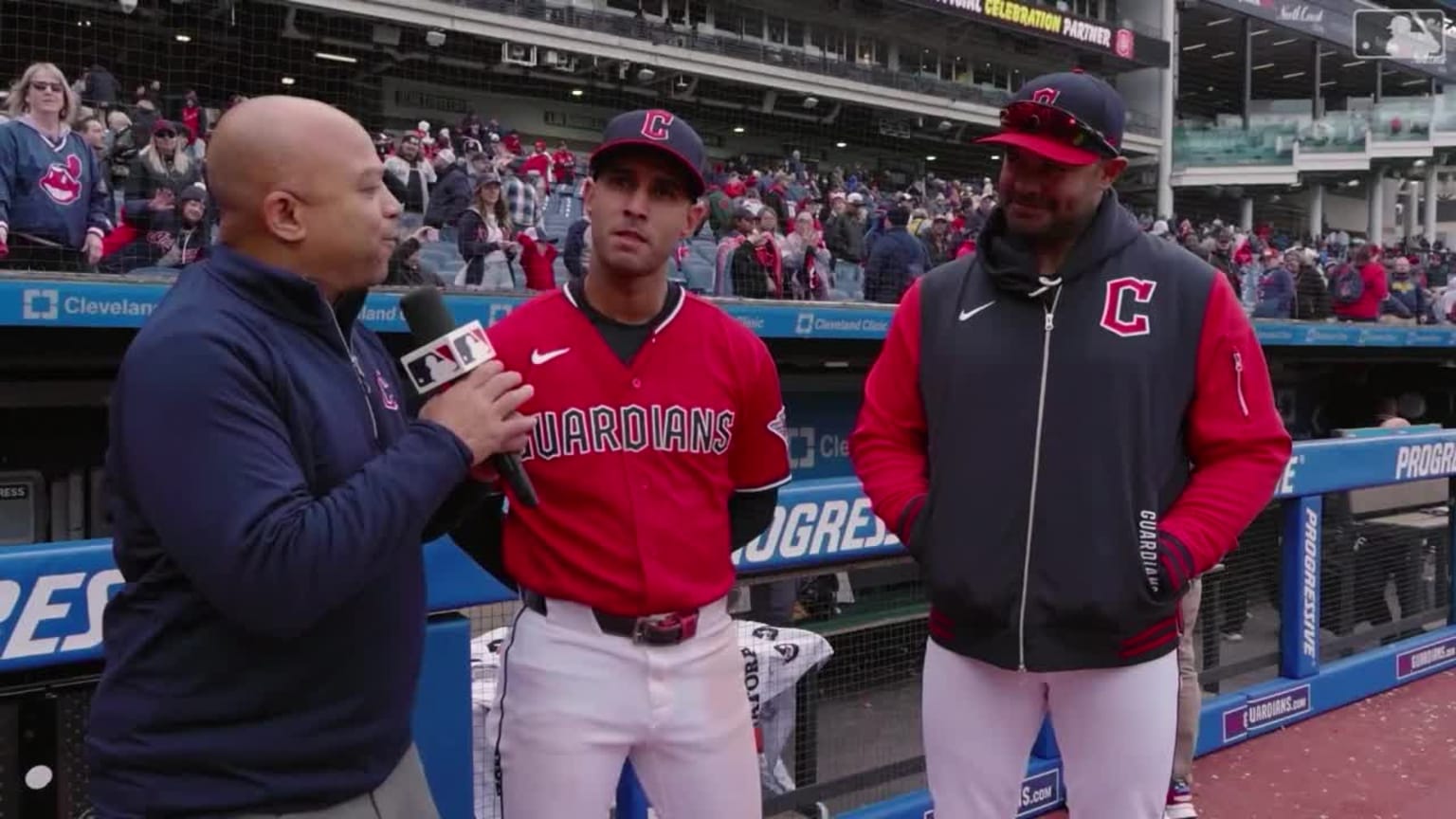Brayan Rocchio on leading the Guardians in RBI's | 04/19/2026 ...