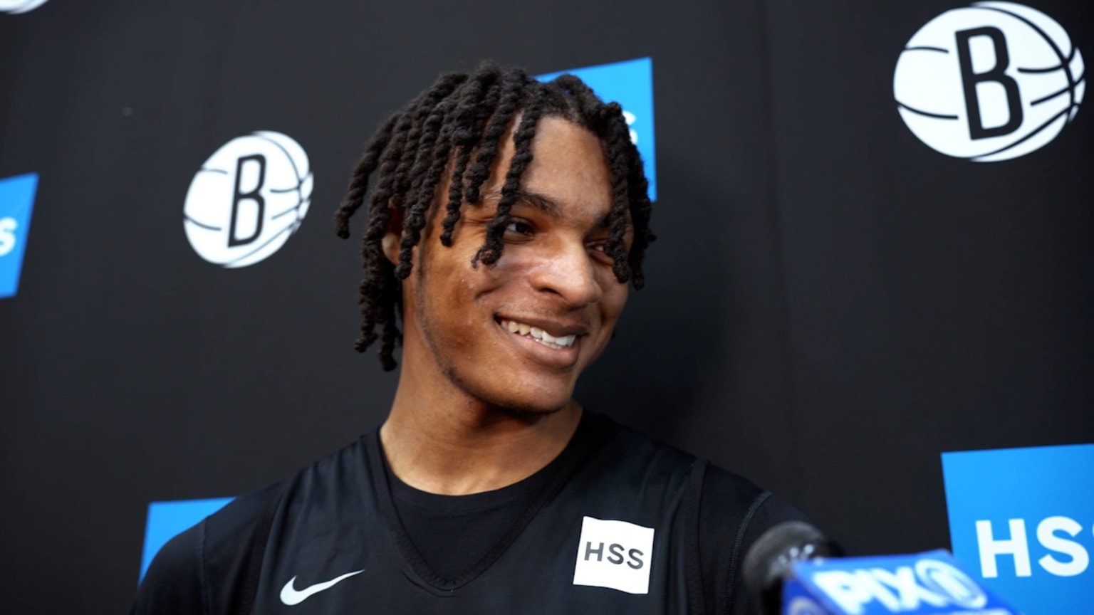 Noah Clowney on Claxton, Bridges, & the Nets' future | 09/07/2024 ...