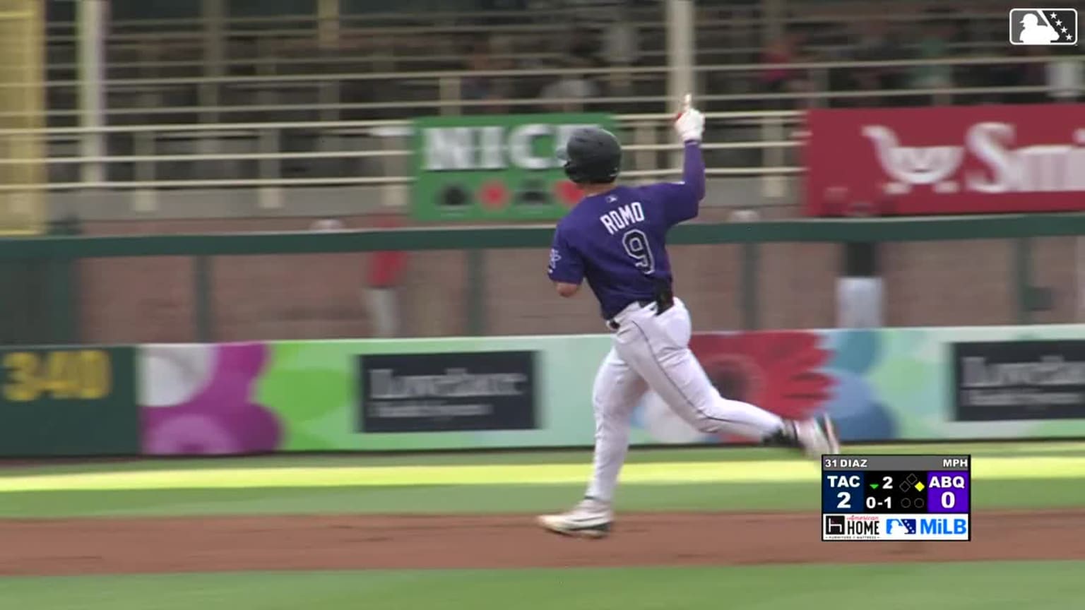 Drew Romo's two-run home run | 07/12/2024 | New York Mets