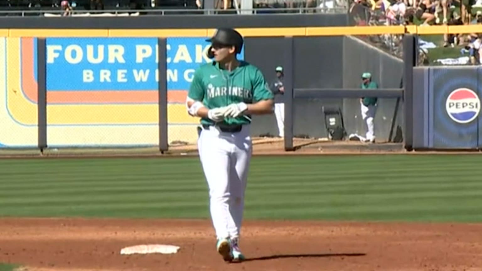 Dominic Canzone dispara doble empujador | 23/02/2025 | Los Mariners de ...