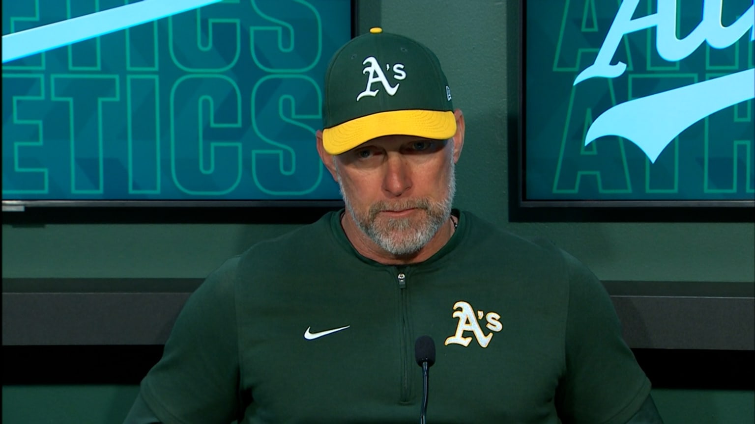 Mark Kotsay talks JP Sears' outing, Austin Adams | 05/25/2024 | Athletics