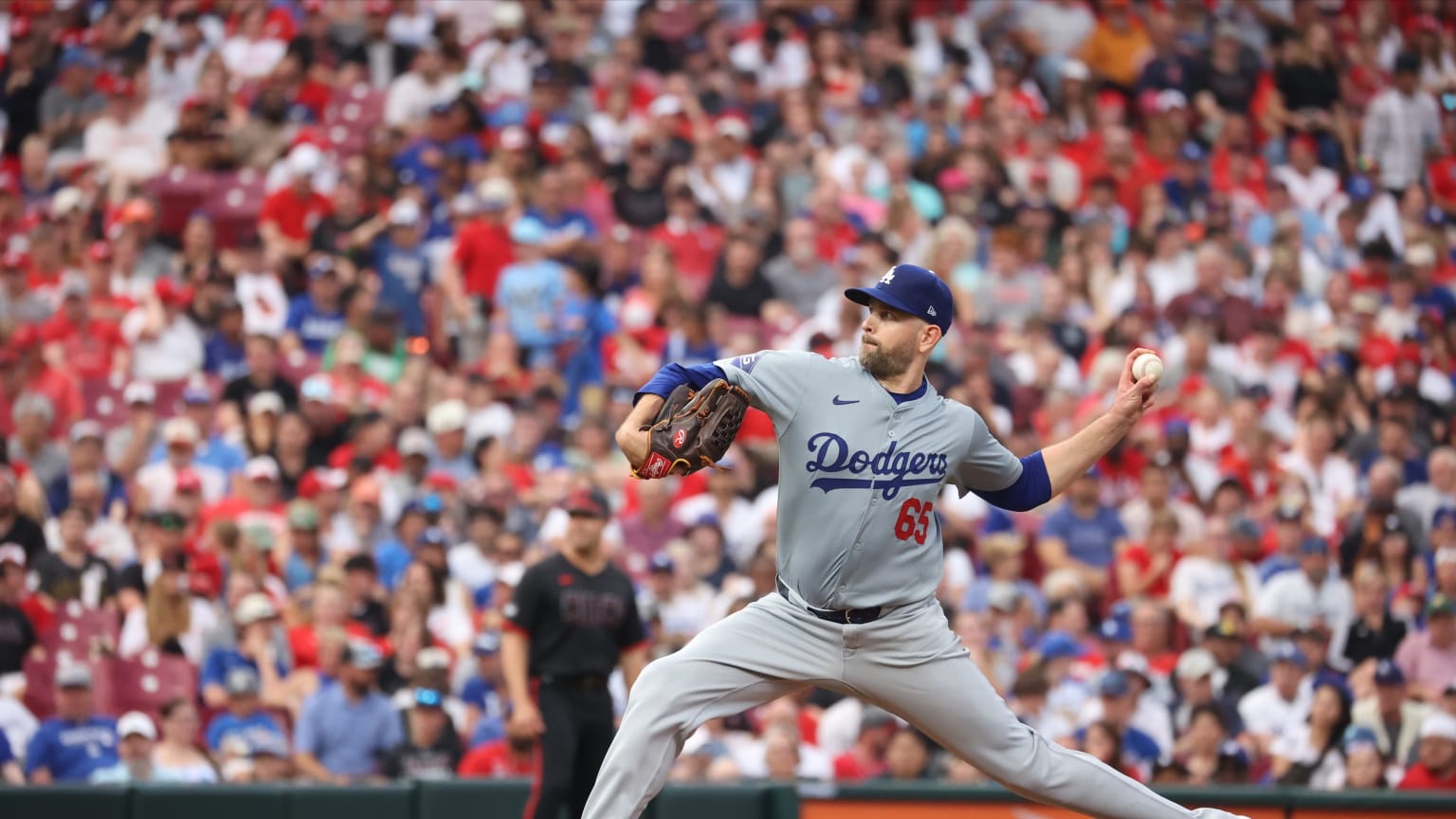 James Paxton strikes out Jacob Hurtubise | 05/24/2024 | Los Angeles Dodgers