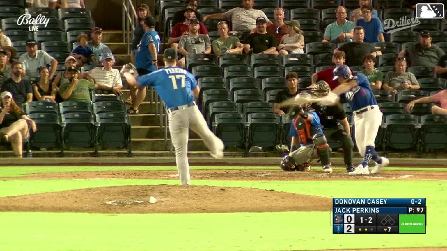 Jack Perkins K's 10 | 08/14/2024 | MLB.com