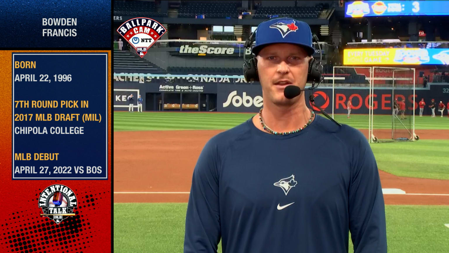 Bowden Francis on being named AL Player of the Week | 08/20/2024 ...