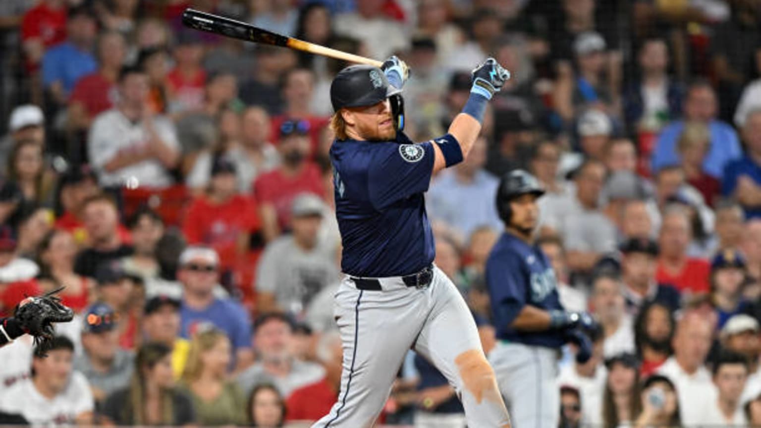 Justin Turner's RBI single in Mariners debut | 07/30/2024 | Seattle ...
