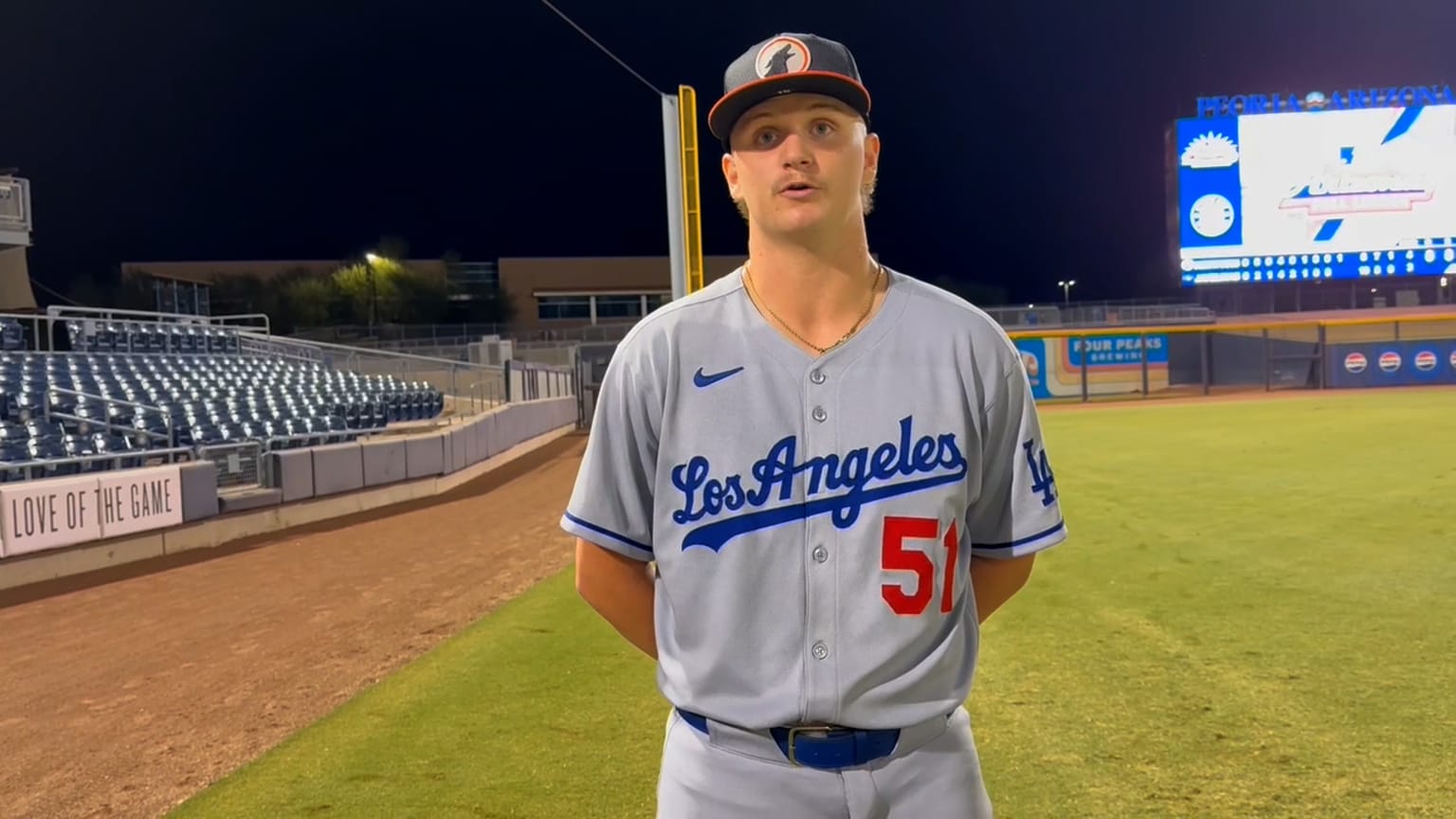 Justin Chambers on trade to Dodgers, Fall League | 10/23/2025 | MLB.com