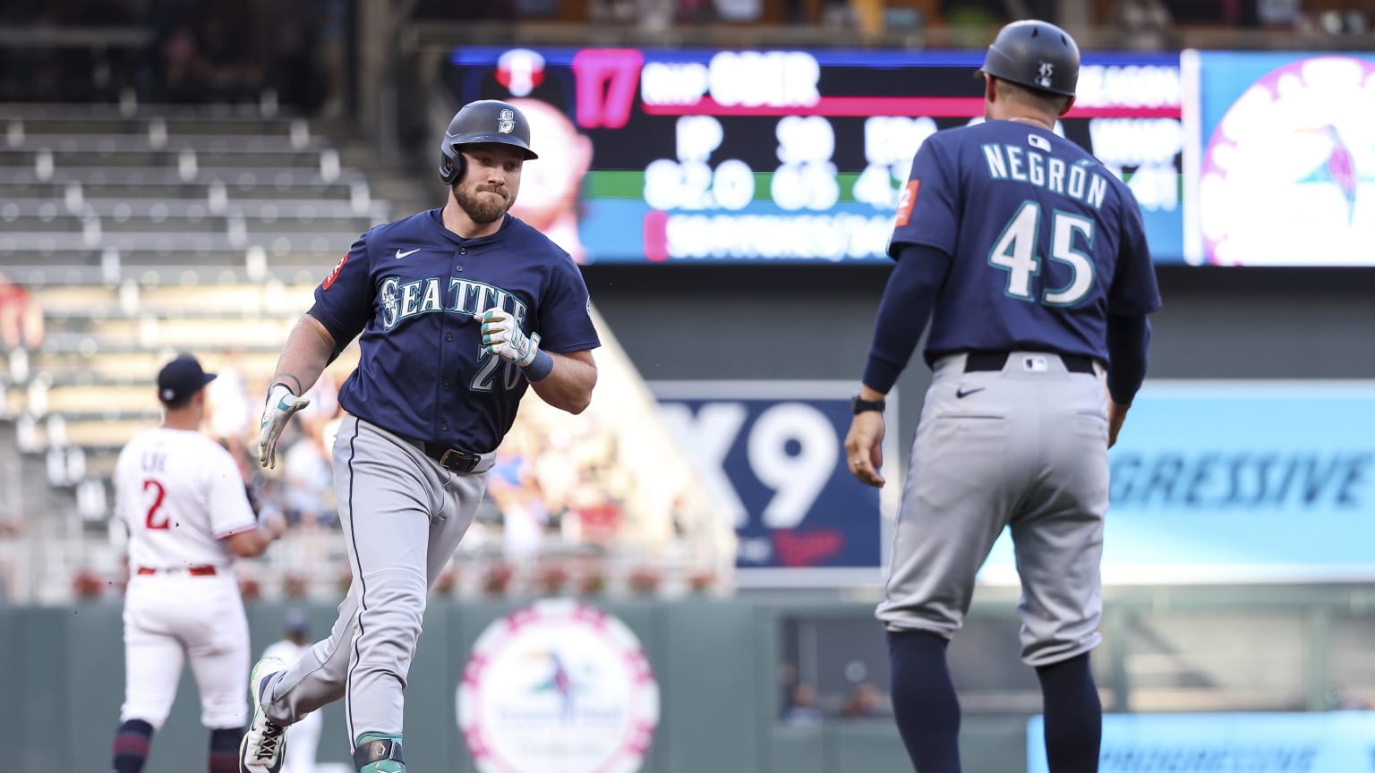 Luke Raley's solo homer (3) | 06/23/2025 | Seattle Mariners