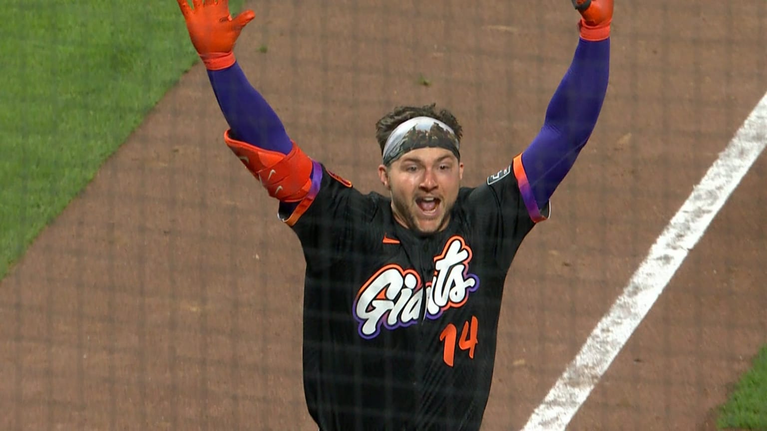 Patrick Bailey batea jonrón de oro dentro del parque | 08/07/2025 | Los ...