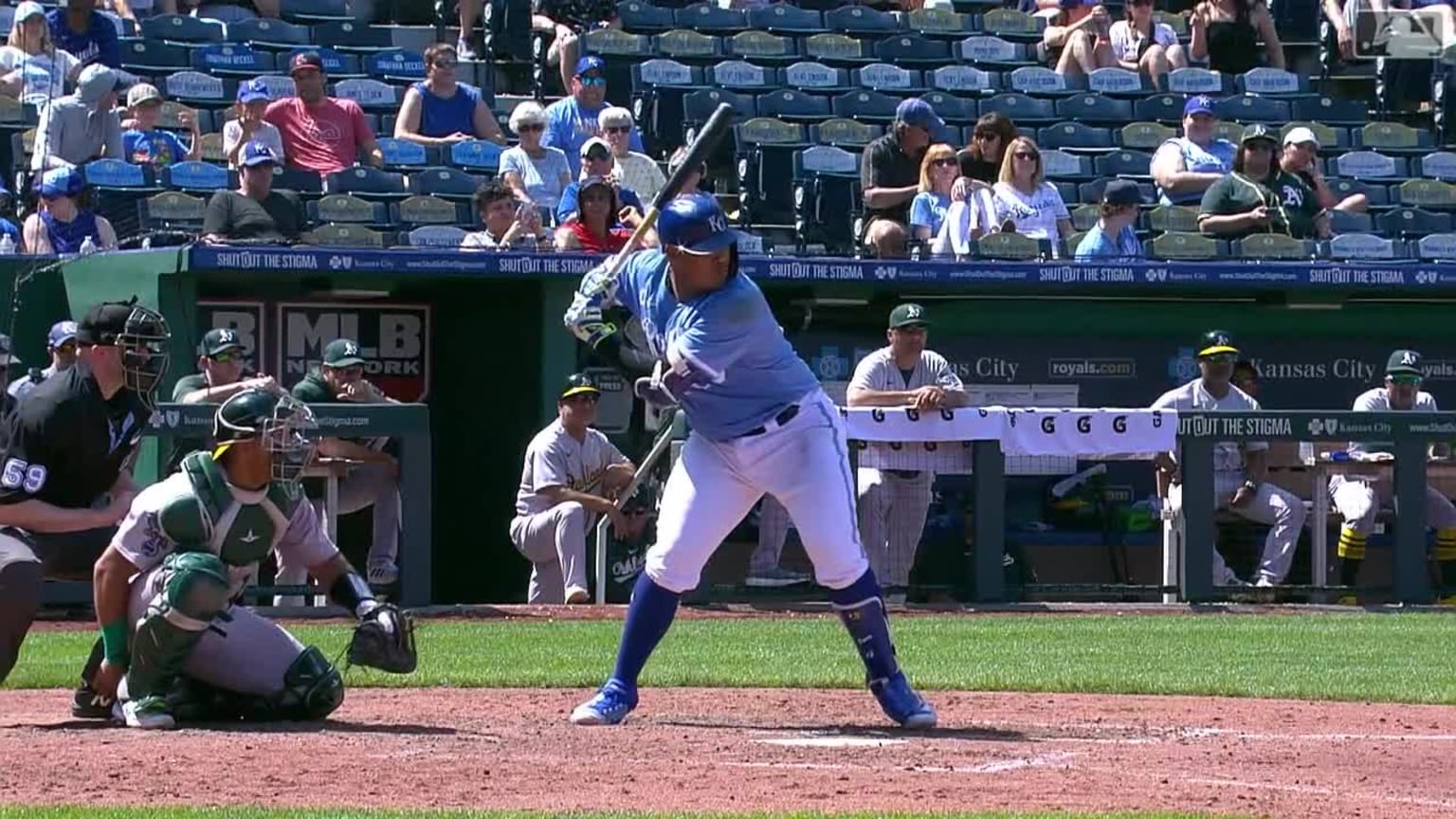 Salvador Perez collects three hits against the A's | 05/07/2023 ...