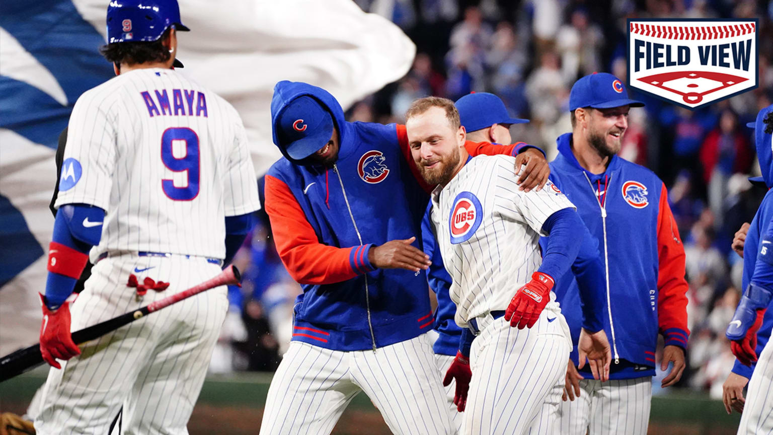 Field View: Michael Busch's walk-off single | 05/05/2026 | Chicago Cubs