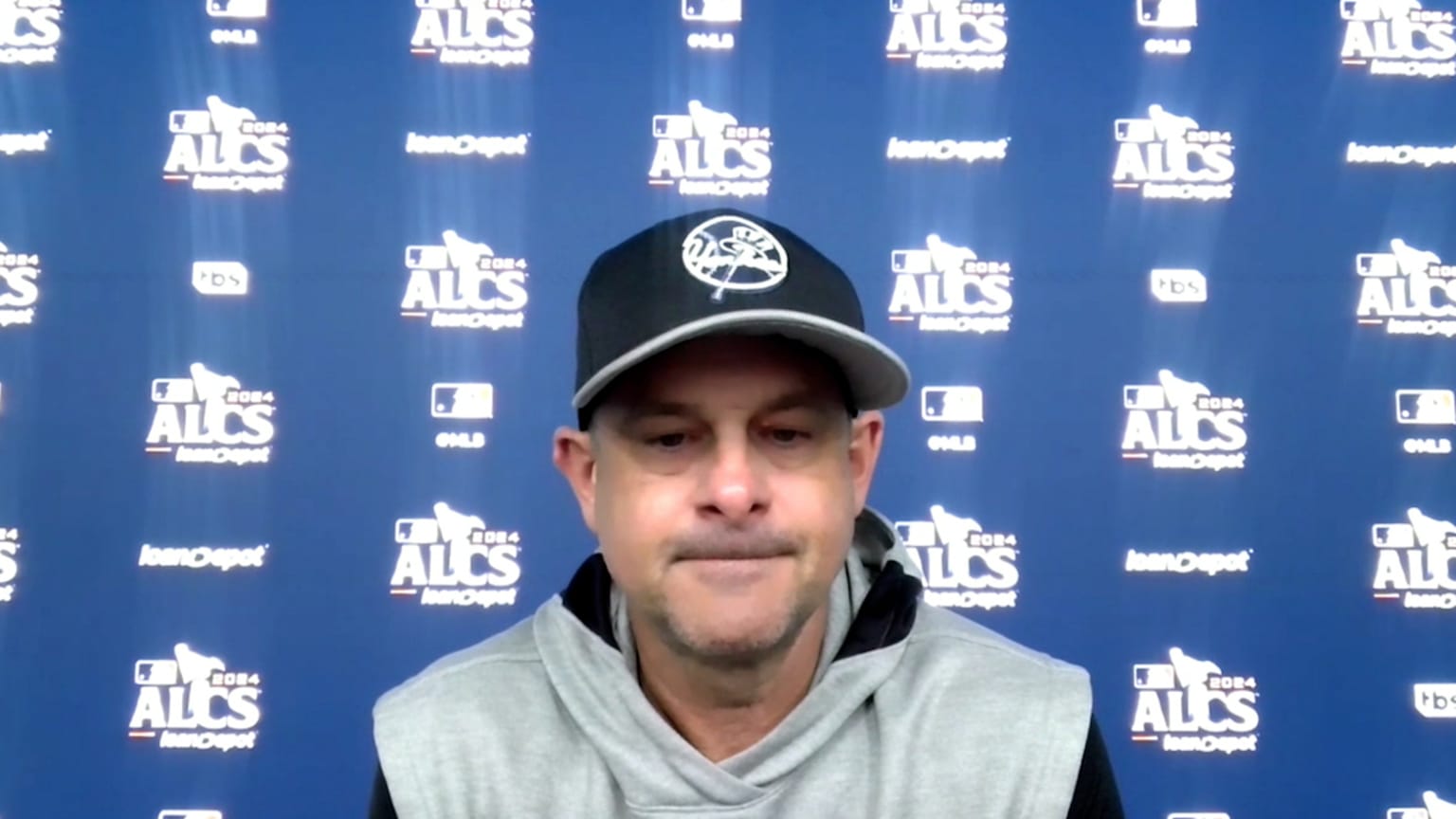 Aaron Boone on Clarke Schmidt starting Game 3 of ALCS | 10/16/2024 ...