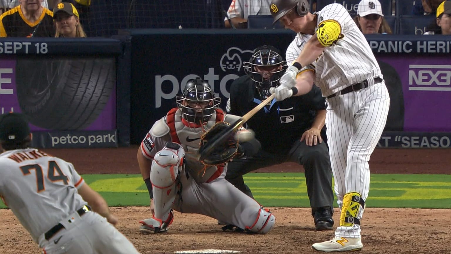 Cooper smacks an RBI double down the left field line | 08/31/2023 | San ...