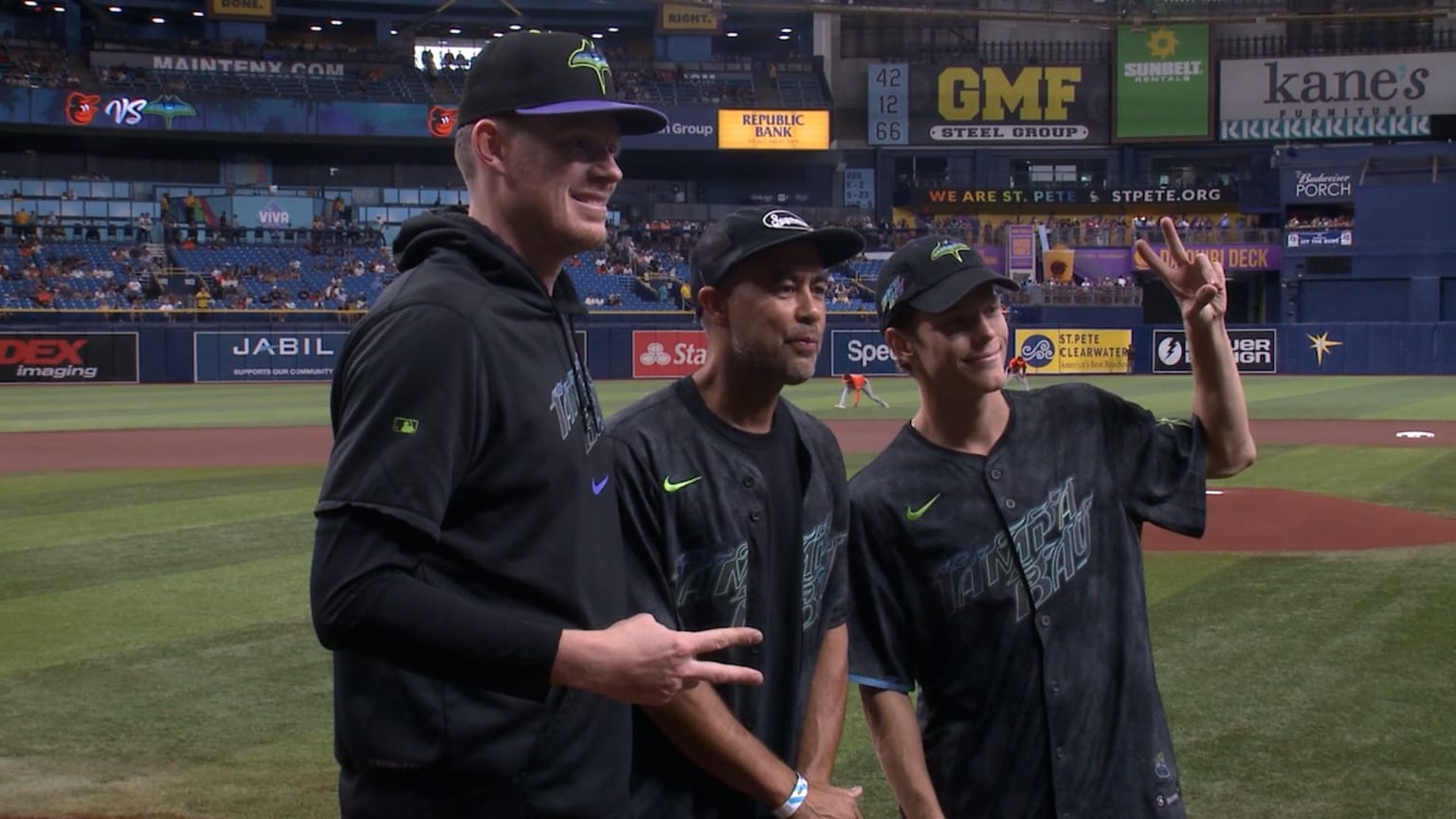 Rays host Saturday First Pitches | 08/11/2024 | Tampa Bay Rays