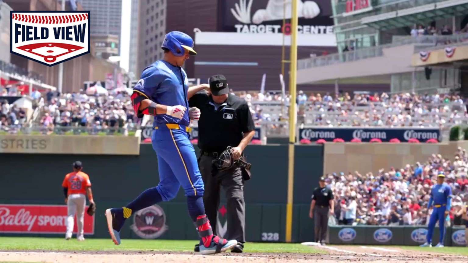 Field View: Primer HR de Brooks Lee | 06/07/2024 | Los Twins de Minnesota