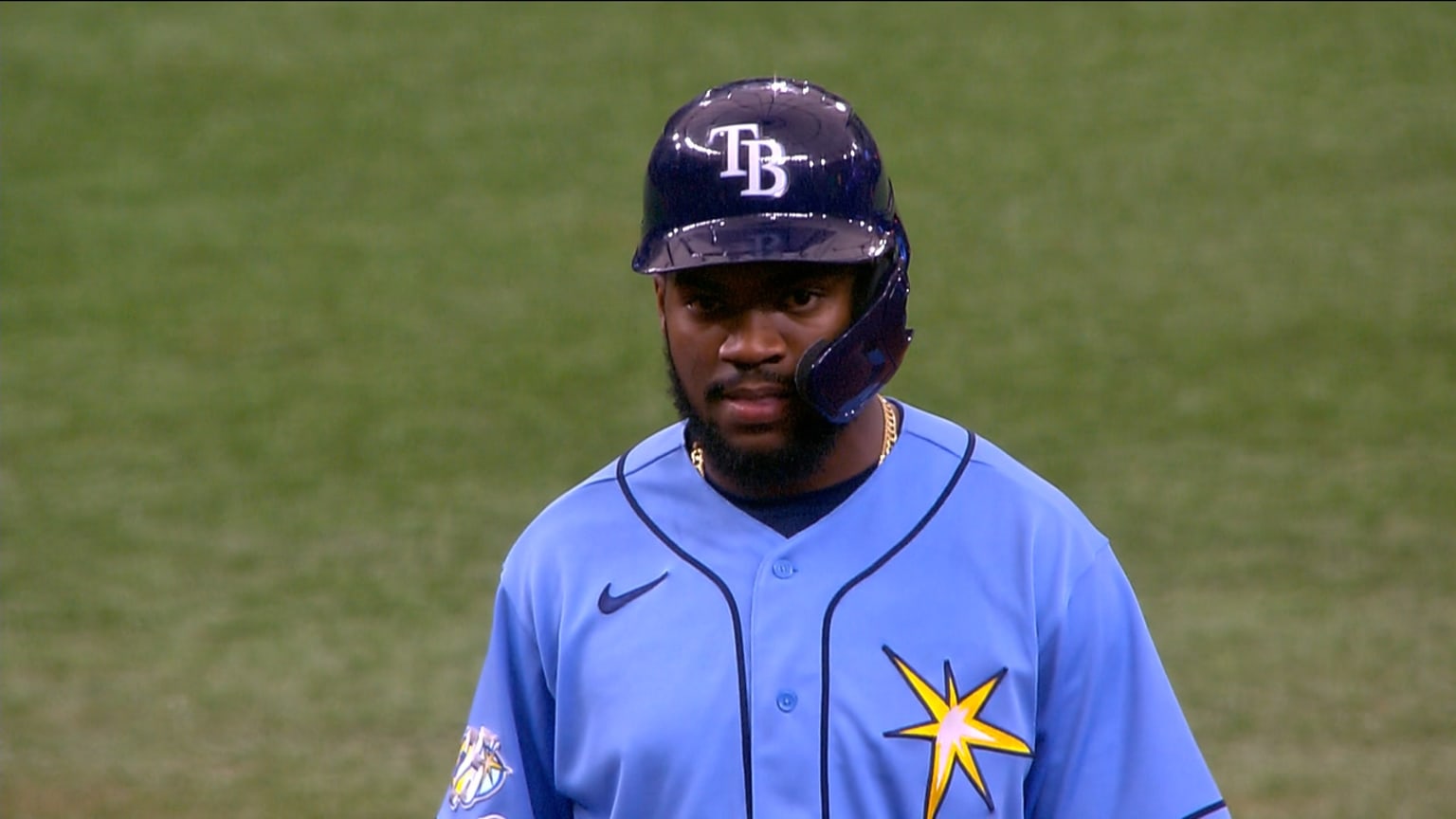 Osleivis Basabe collects his first Major League hit | 08/13/2023 ...