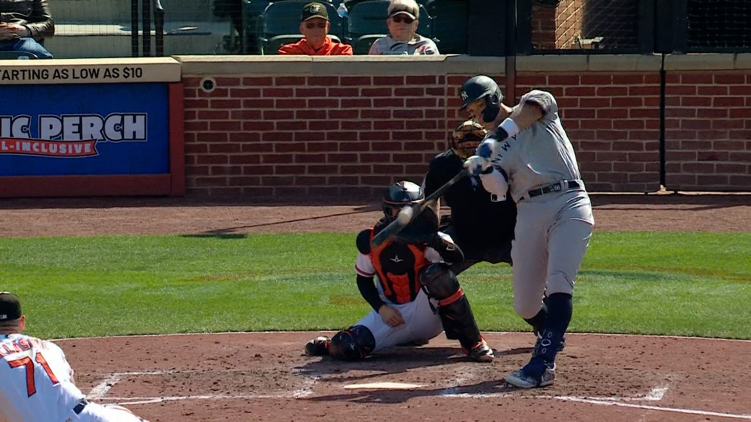 Aaron Judge hit his second home run of the day in 8th | 04/09/2023 ...