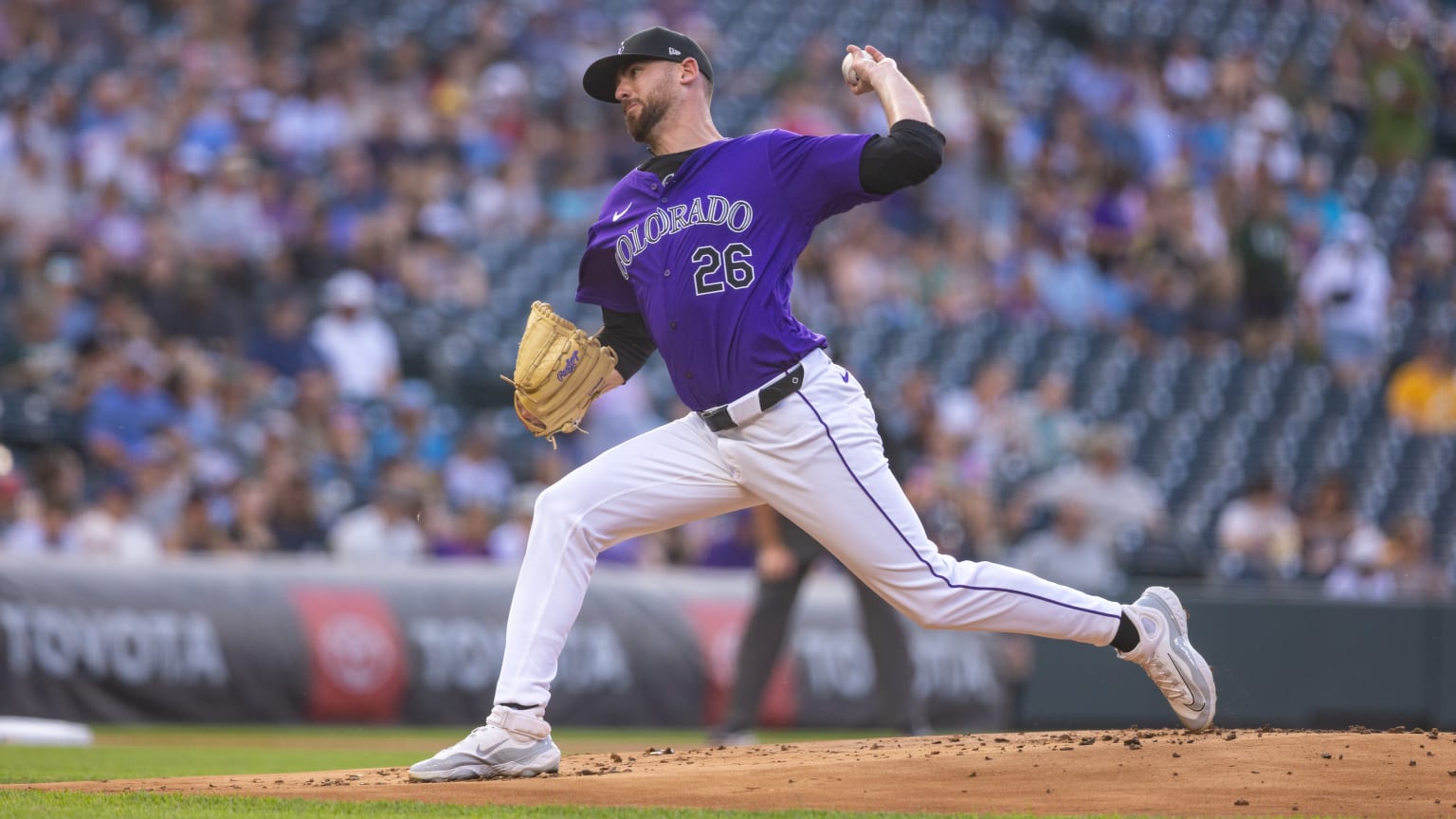 Austin Gomber poncha a tres en seis entradas | 01/07/2024 | Los Rockies ...