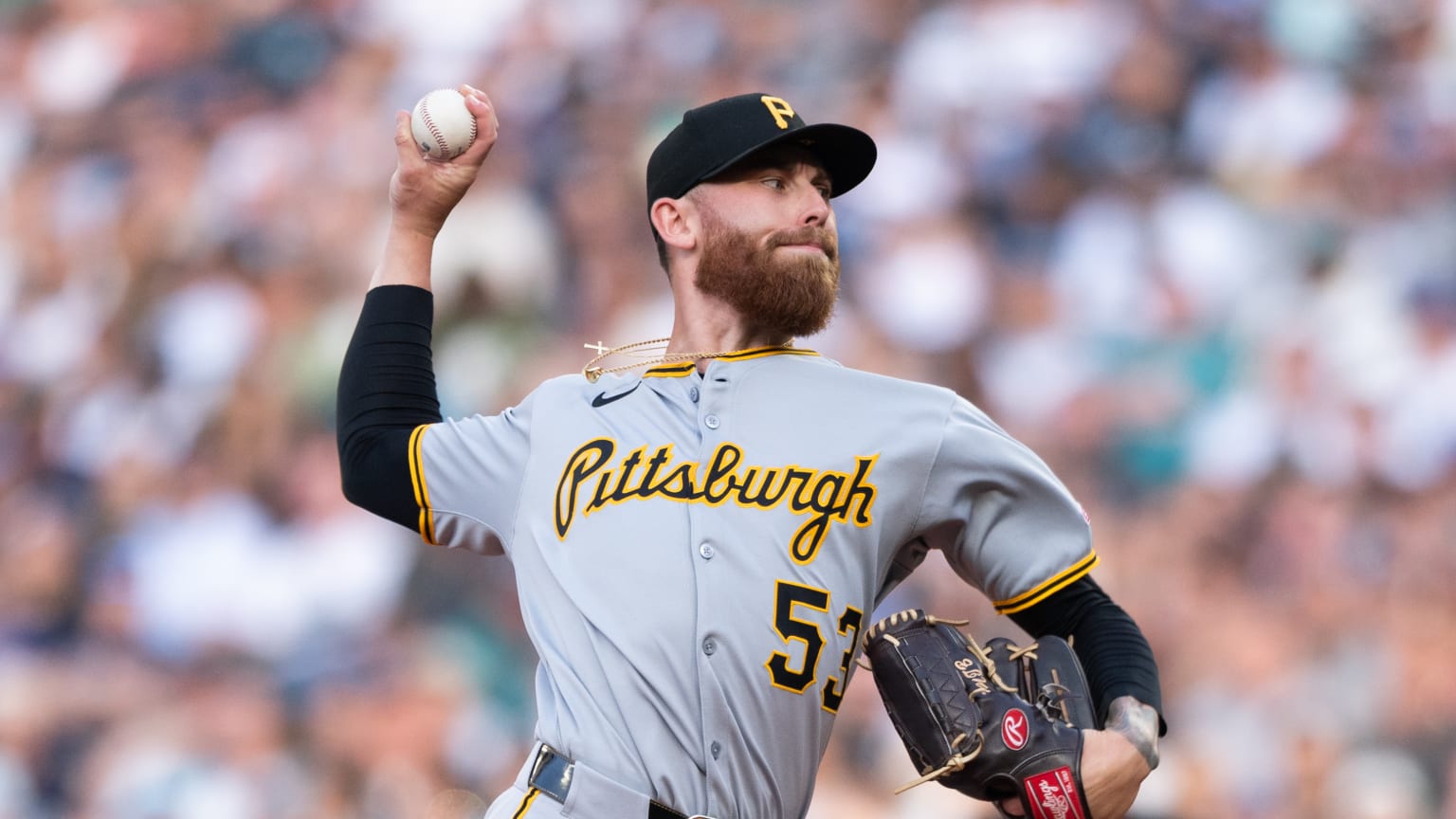 Mike Burrows strikes out Randy Arozarena | 07/05/2025 | Pittsburgh Pirates