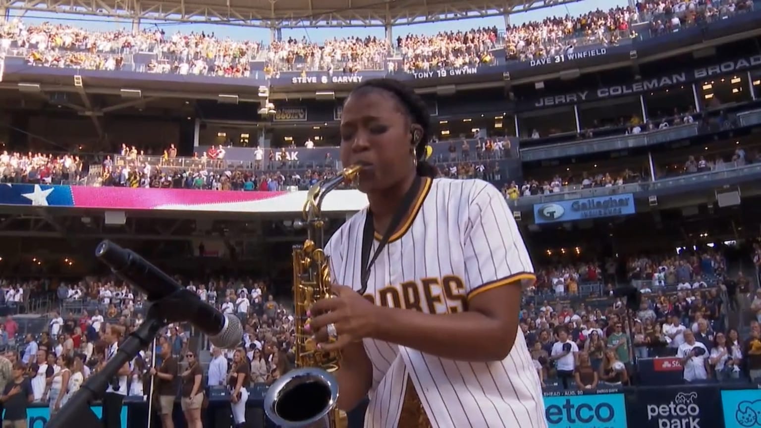 8/9/25 National Anthem | 08/10/2025 | San Diego Padres