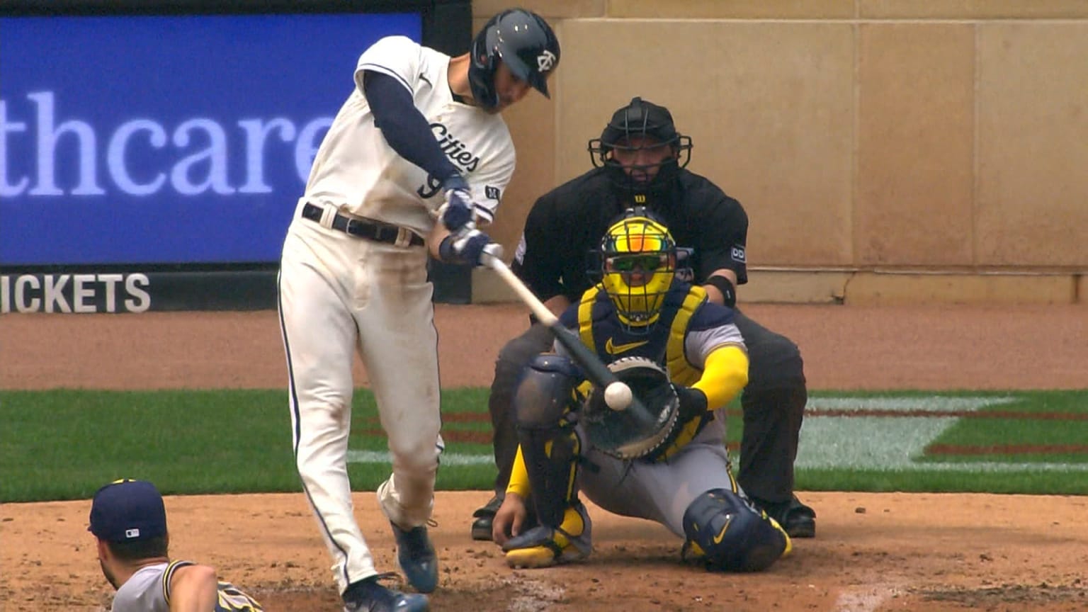 Trevor Larnach laces an RBI double to right field | 06/14/2023 ...