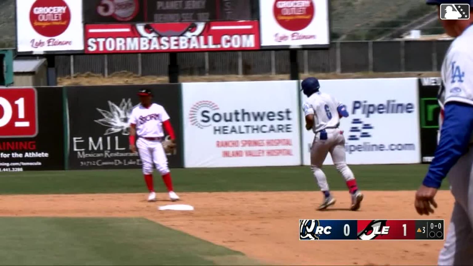Zyhir Hope hits his second home run of the season | 04/07/2024 | MLB.com
