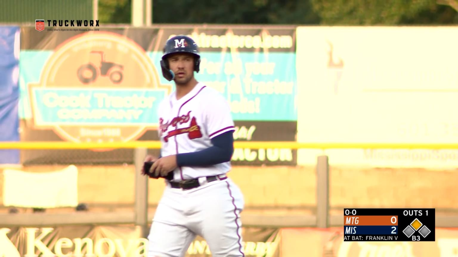 Drew Lugbauer has a four-hit day for Mississippi | 08/04/2023 | Atlanta ...