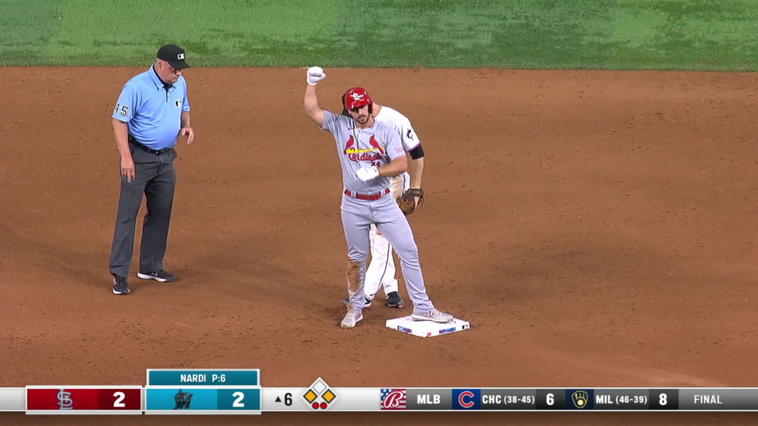 Paul DeJong sends an RBI double off the wall in right | 07/03/2023 | St. Louis Cardinals