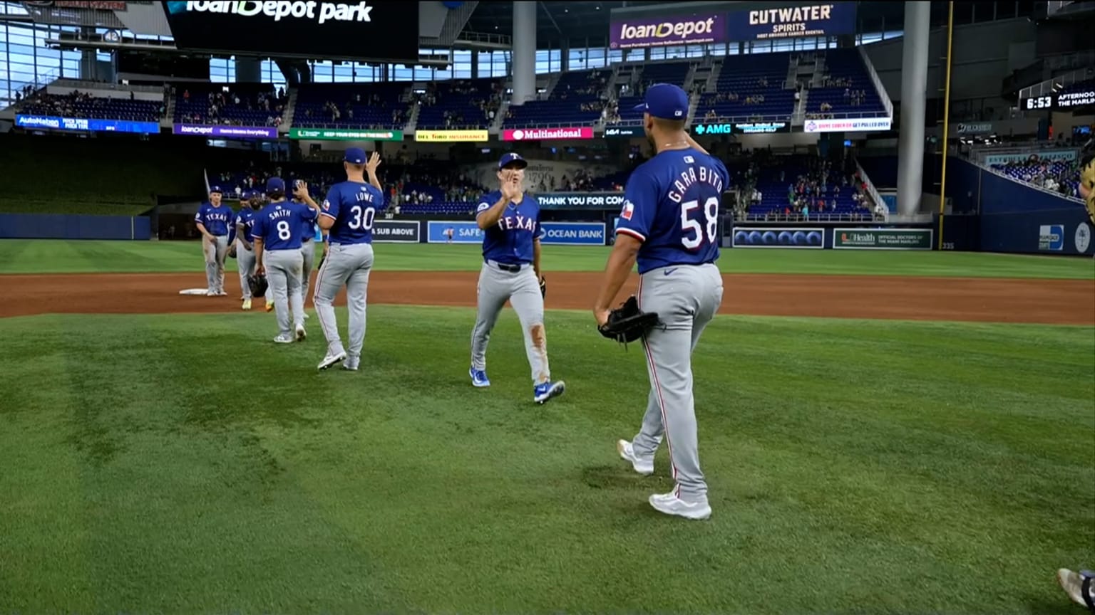 Gerson Garabito secures Rangers' 7-0 shutout win | 06/01/2024 | Texas Rangers