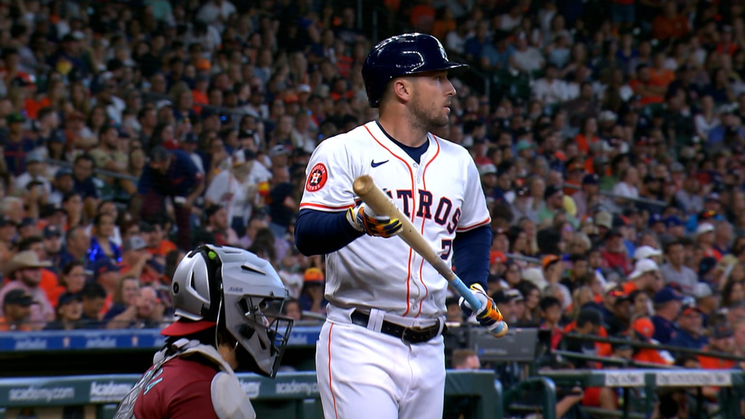 Alex Bregman's RBI walk | 09/07/2024 | Houston Astros
