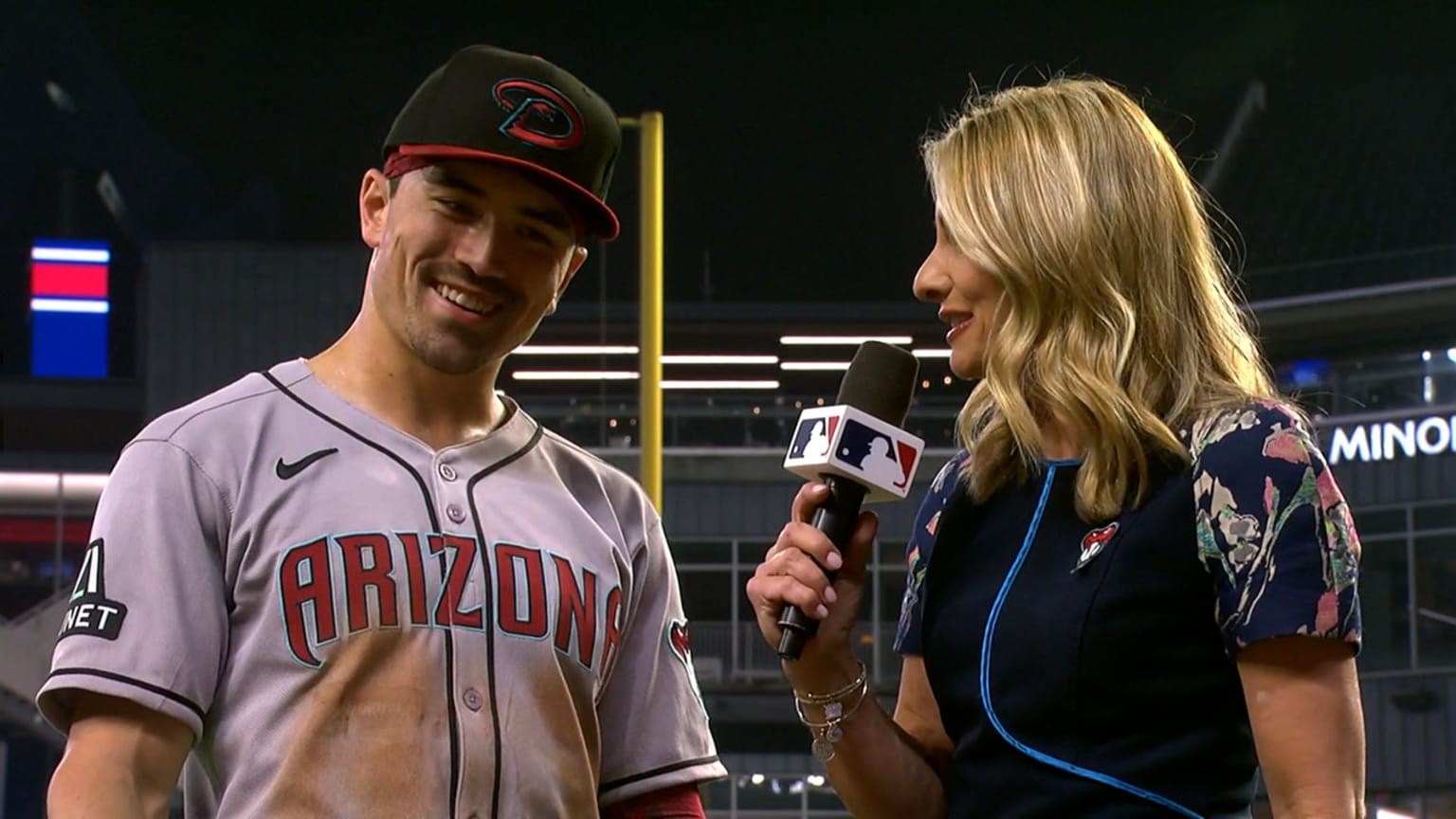 Corbin Carroll discusses his two-homer game, 8-3 win | 06/03/2025 | MLB.com