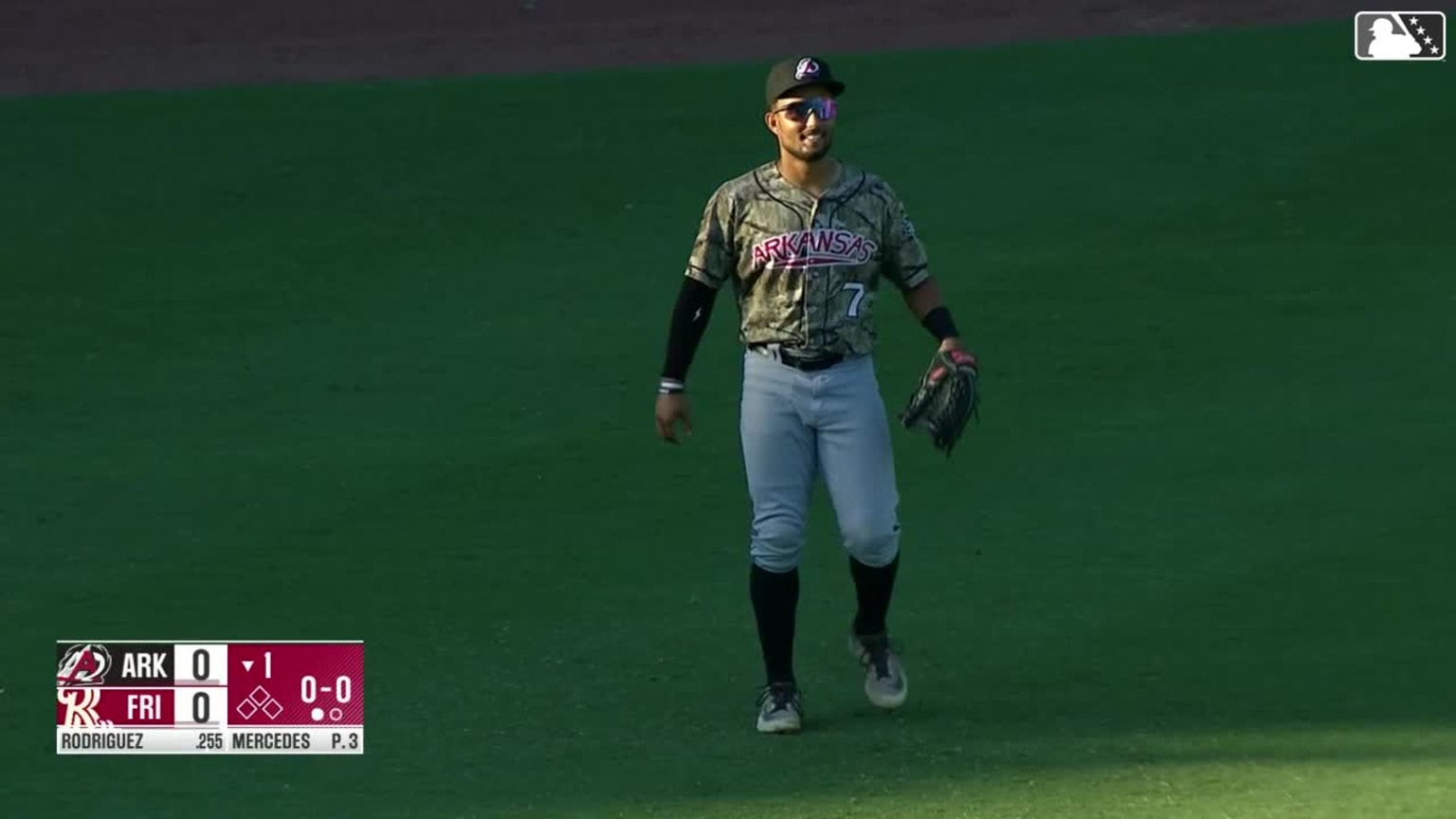 Harry Ford records an out | 07/07/2024 | Seattle Mariners