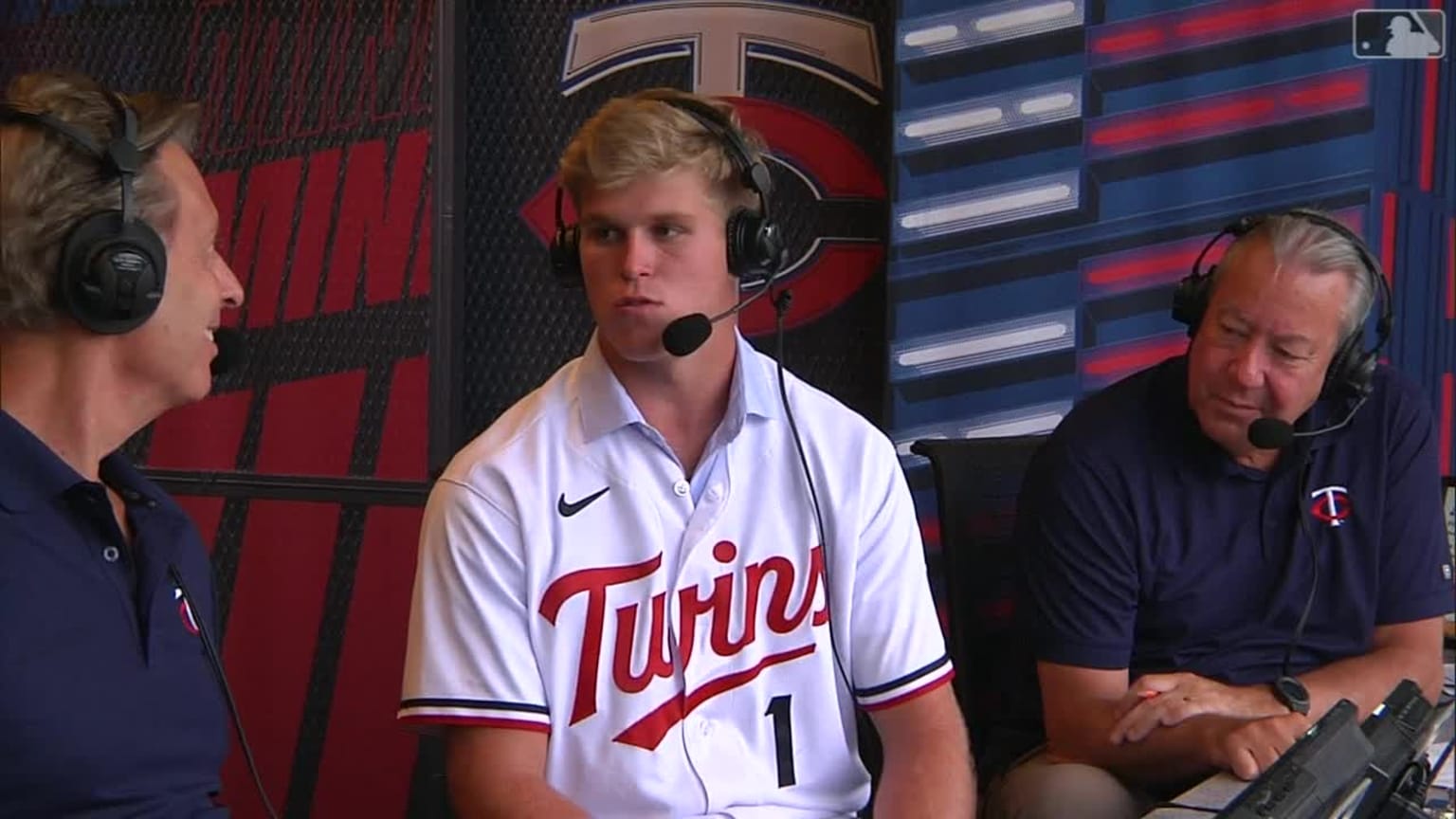 Twins first-round pick Walker Jenkins joins the booth | 07/25/2023 ...