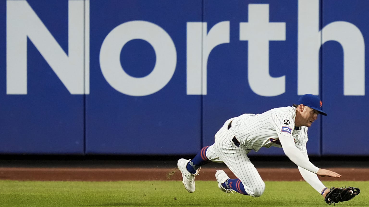 Brandon Nimmo's tremendous diving catch | 08/14/2024 | New York Mets