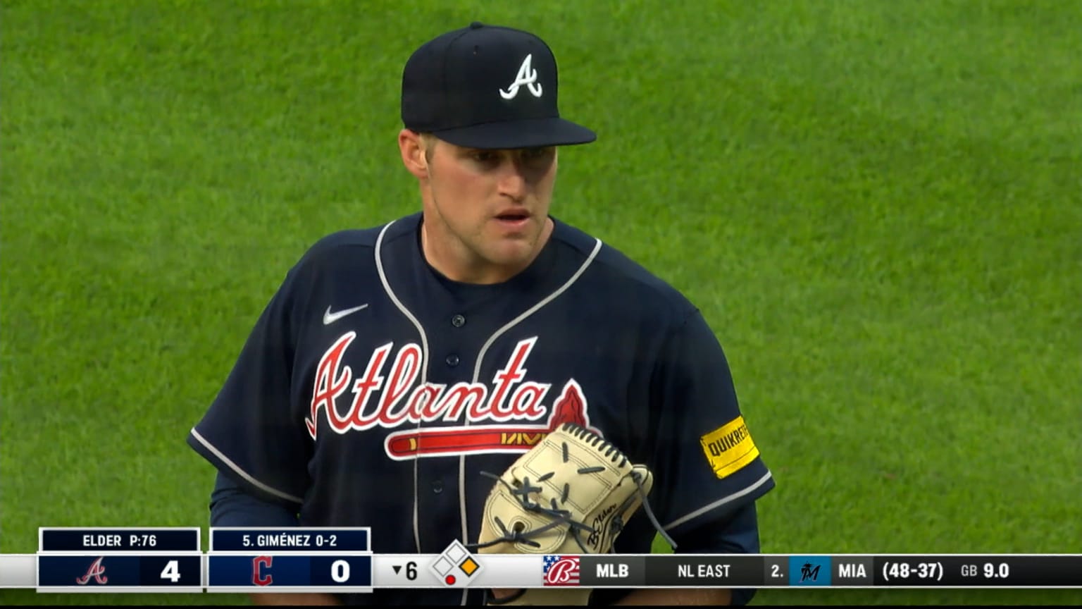 Bryce Elder fans Naylor for his lone K in 6 2/3 | 07/03/2023 | Atlanta ...