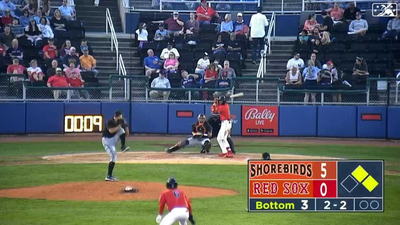 Bleis gets Salem on the scoreboard with a double | 04/07/2023 | MLB.com