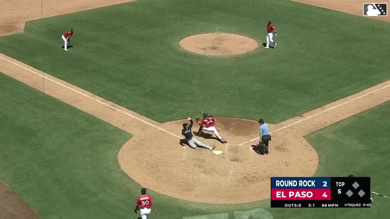 Dustin Harris' inside-the-park home run | 04/07/2024 | MLB.com