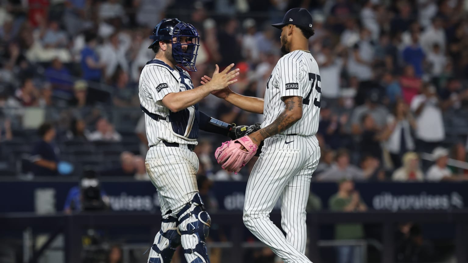 Camilo Doval seals the Yankees' 7-2 win | 08/24/2025 | New York Yankees