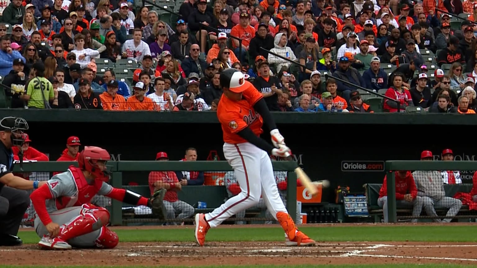Ryan Mountcastle's second RBI double | 03/30/2024 | Baltimore Orioles