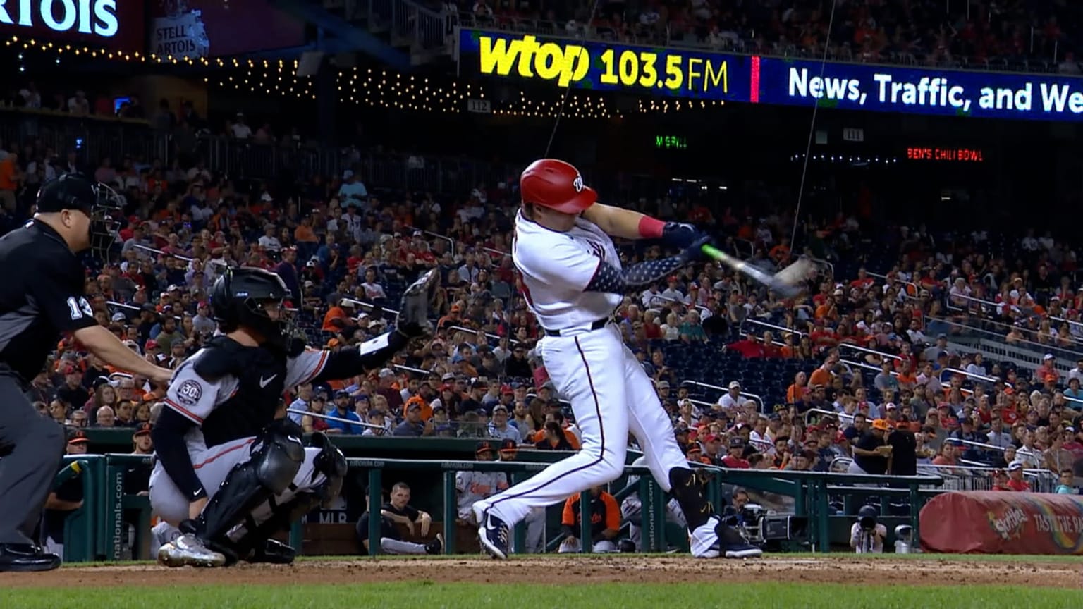 Luke Voit hits a solo home run (20) to center field | 09/14/2022 ...