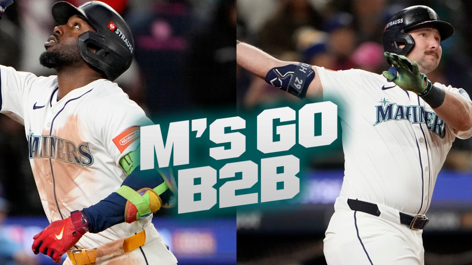Arozarena and Raleigh hit back-to-back home runs | 10/15/2025 | MLB.com