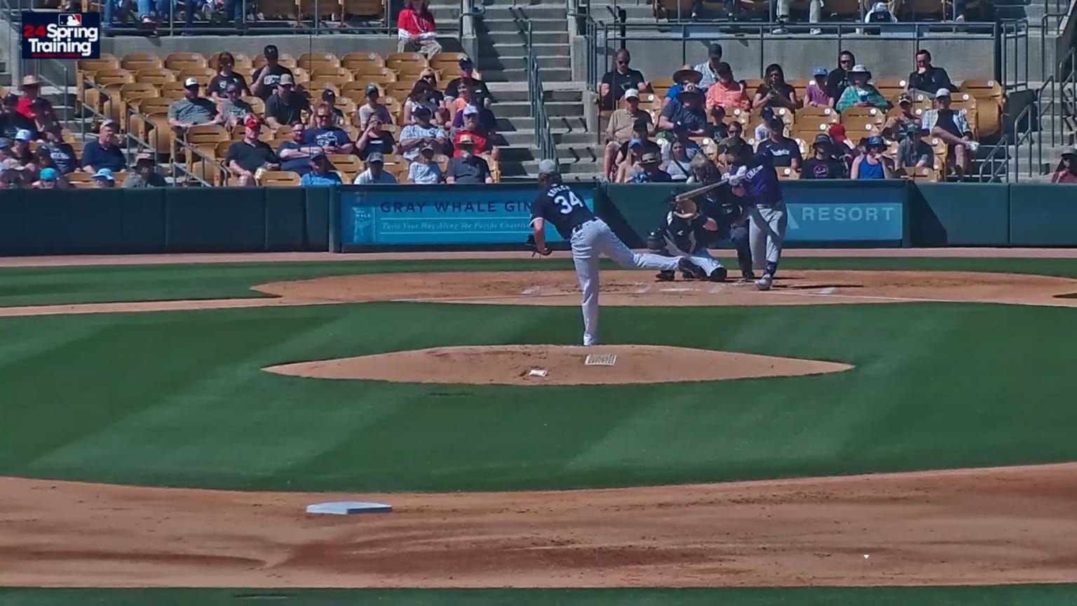 Sean Bouchard crushes a solo home run to left field | 03/11/2024 ...